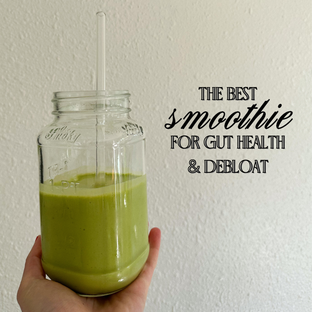 THE BEST SMOOTHIE RECIPE FOR DEBLOATING – EMMA LOU THE LABEL